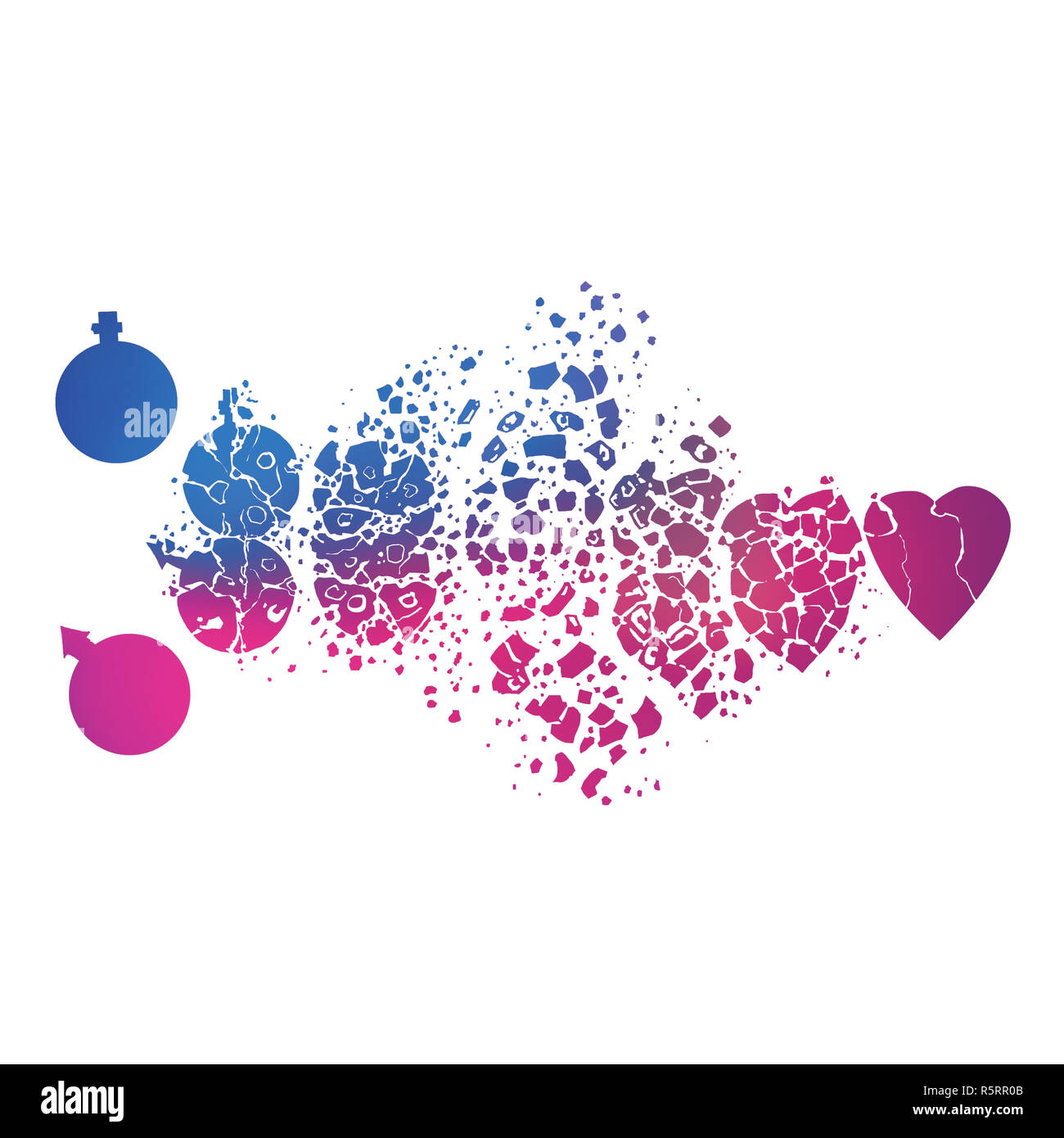 Woman transformation Cut Out Stock Images & Pictures - Alamy