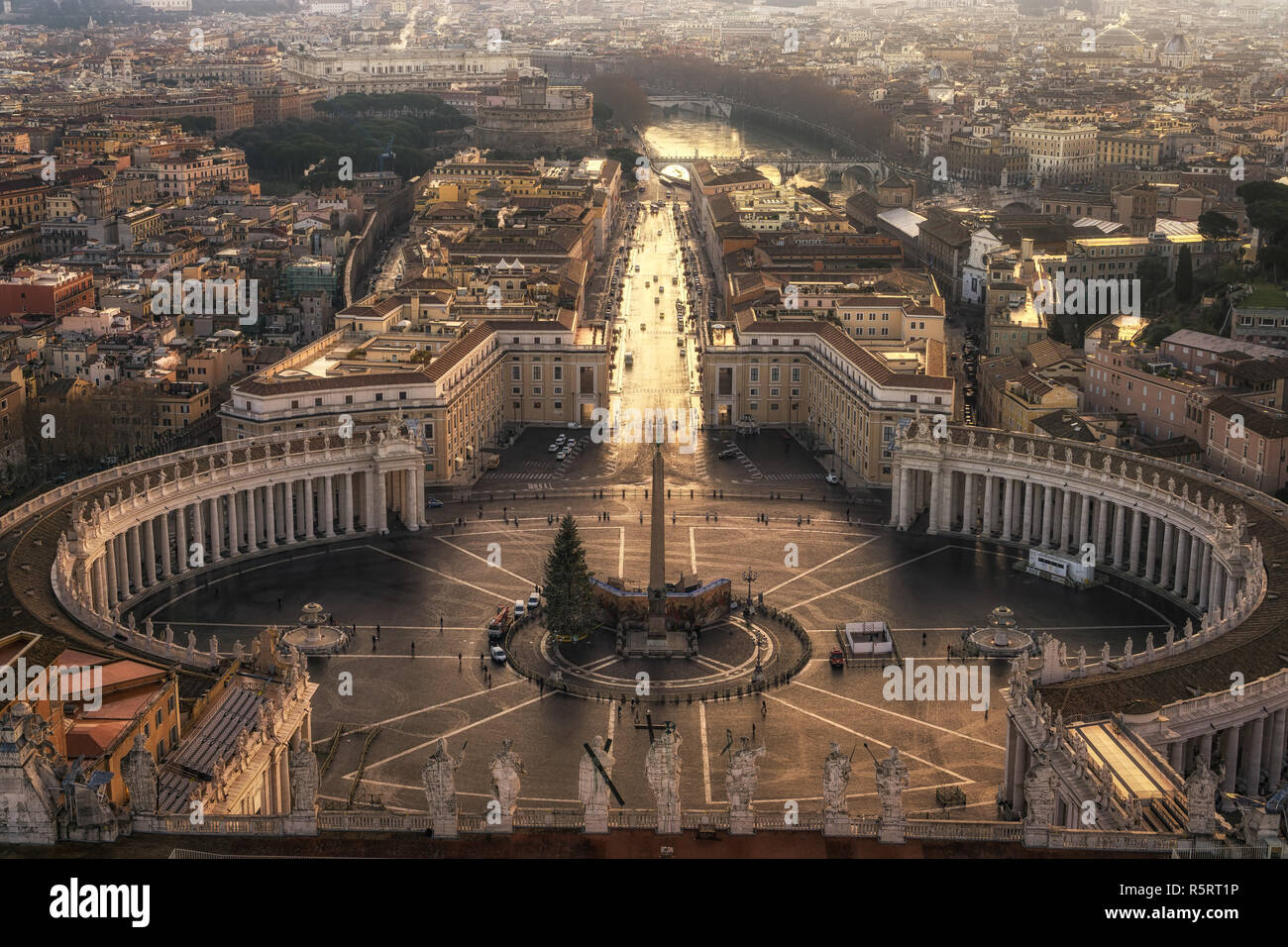 Rome in the morning Stock Photo - Alamy