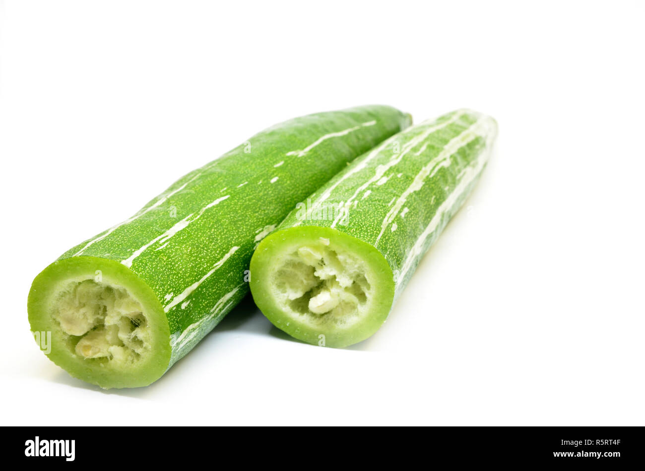 Snake gourd fruit Cut Out Stock Images & Pictures - Alamy