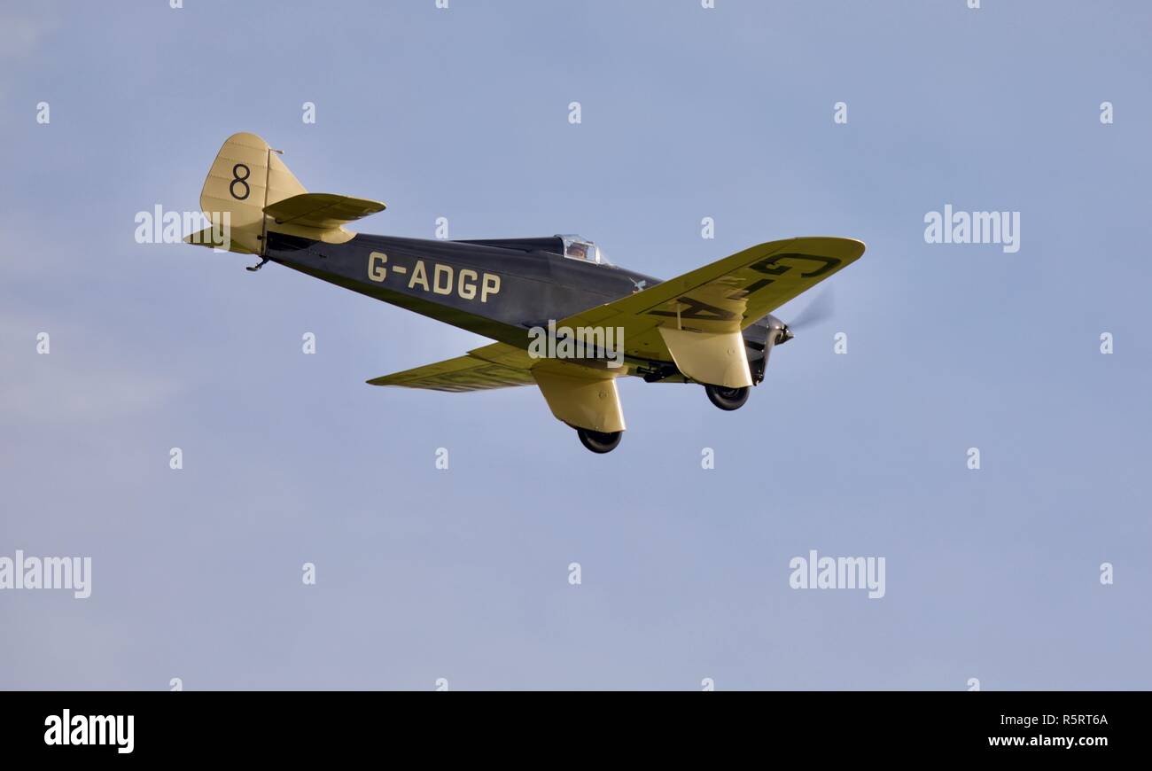 1935 Miles Hawk Speed Six Stock Photo - Alamy