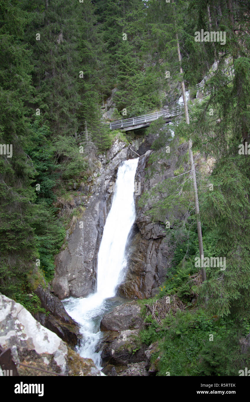 Bridge over waterfall hi-res stock photography and images - Alamy