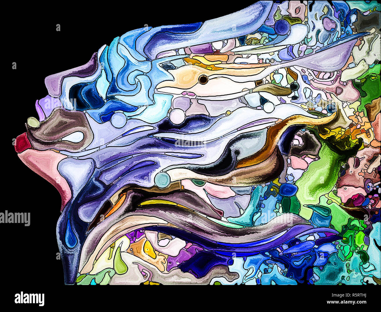 Energy of Self Fragmentation Stock Photo - Alamy