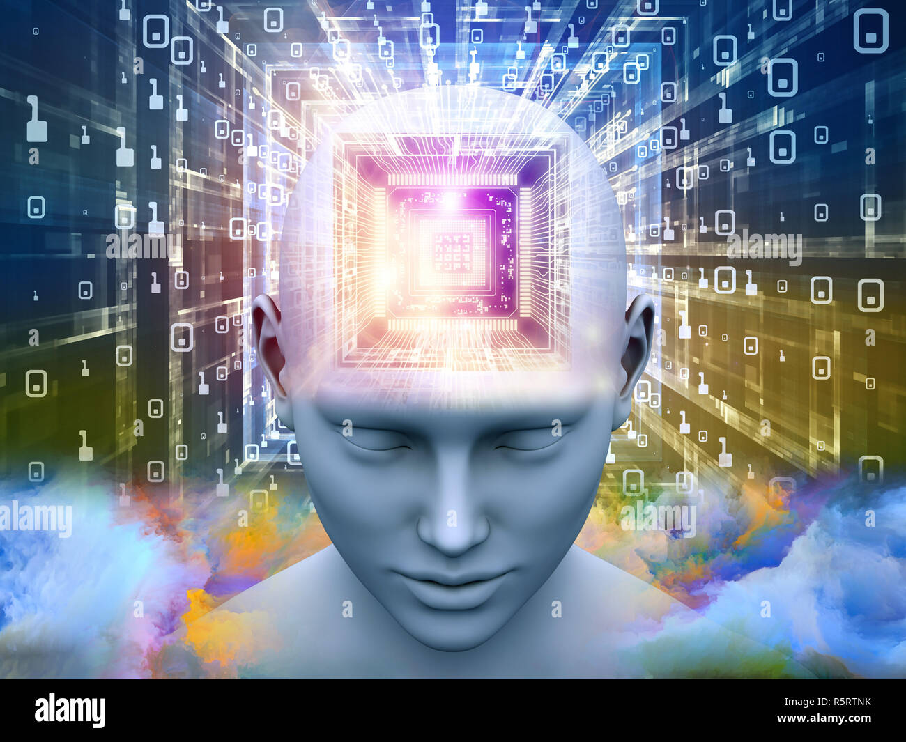 Inner Life of Thought Stock Photo - Alamy
