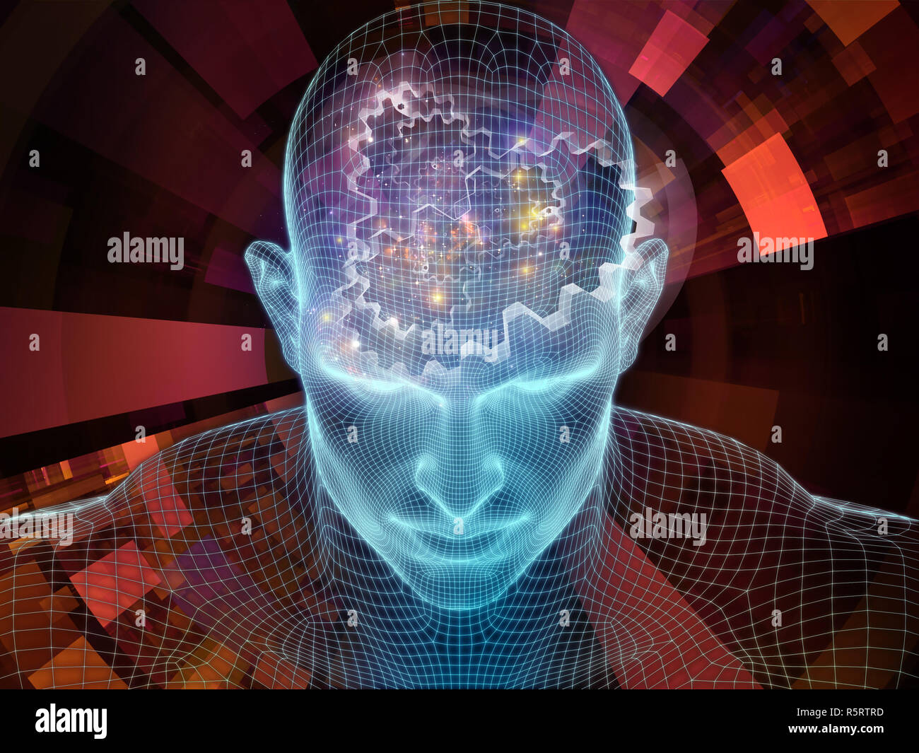 Vision of Digital Identity Stock Photo - Alamy