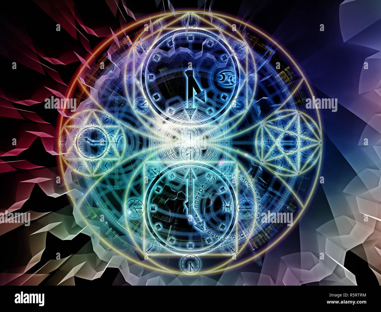 Perspectives of Times Past Stock Photo - Alamy