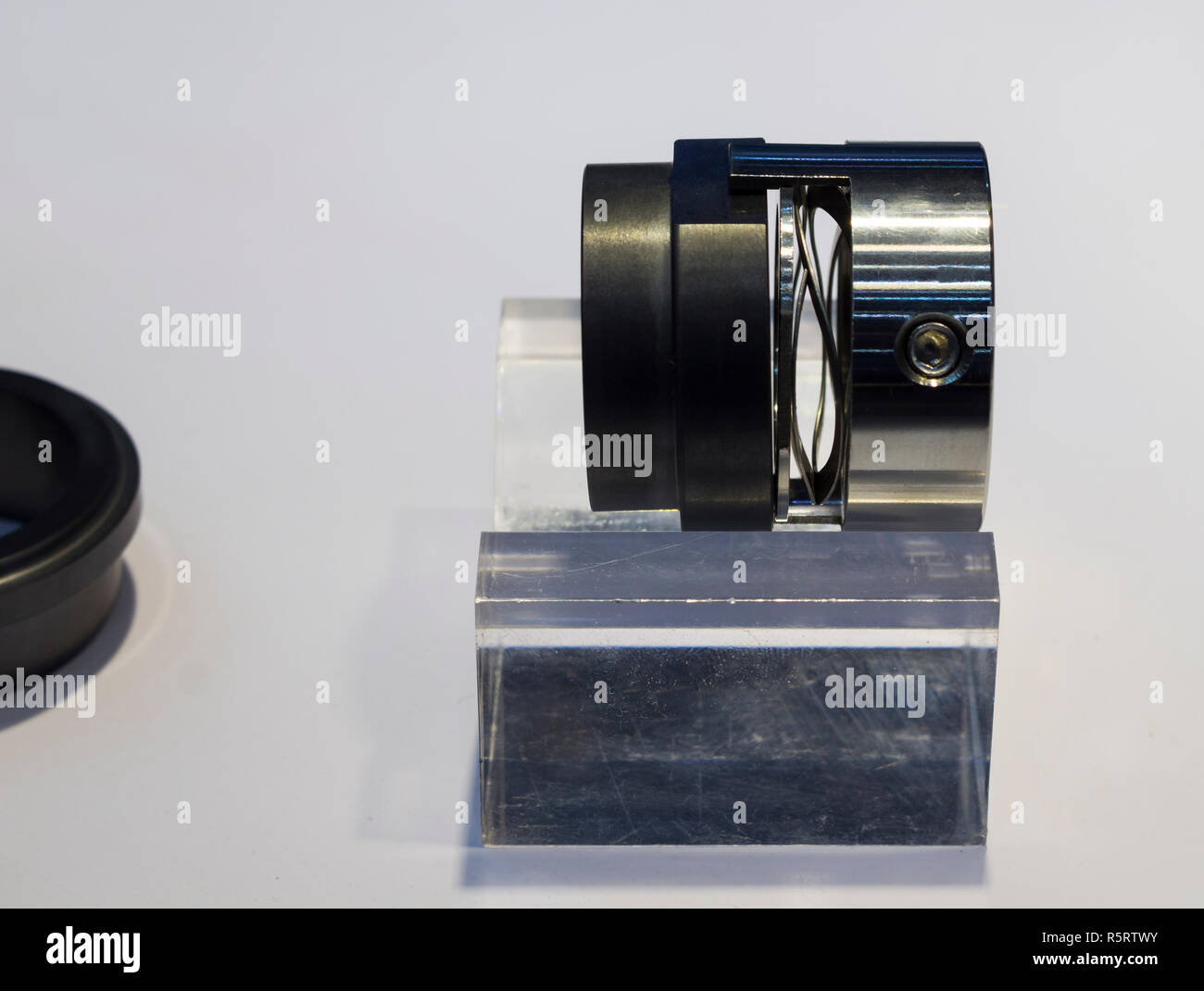 mechanical rotary joint for power transmission ; close up Stock Photo ...