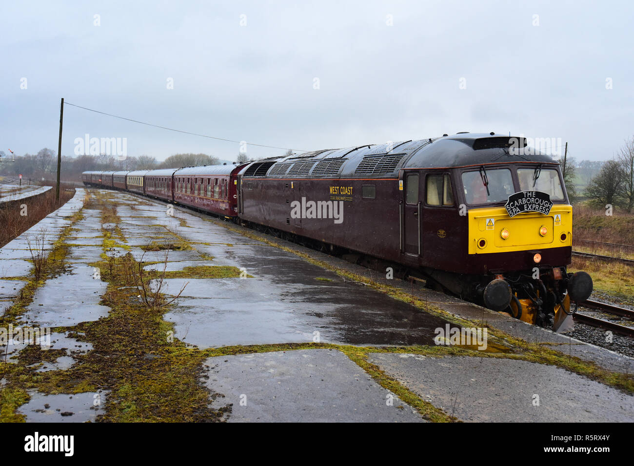 Scarborough spa express hi-res stock photography and images - Alamy