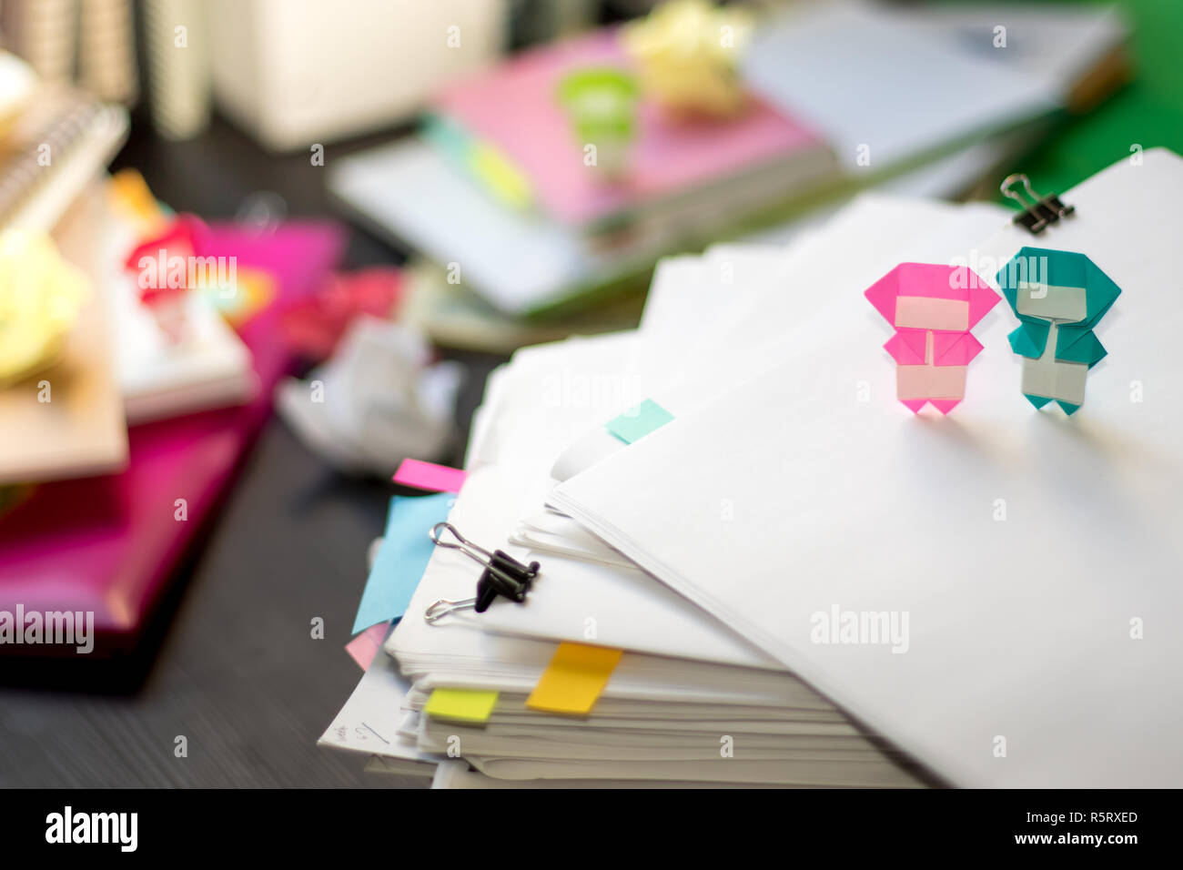 Little Ninja Kids Are Helping Your Work or Study Stock Photo - Alamy