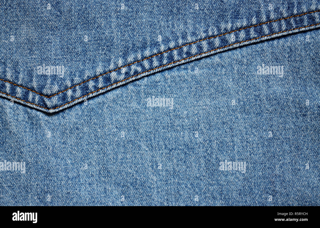 Blue denim fabric hi-res stock photography and images - Alamy