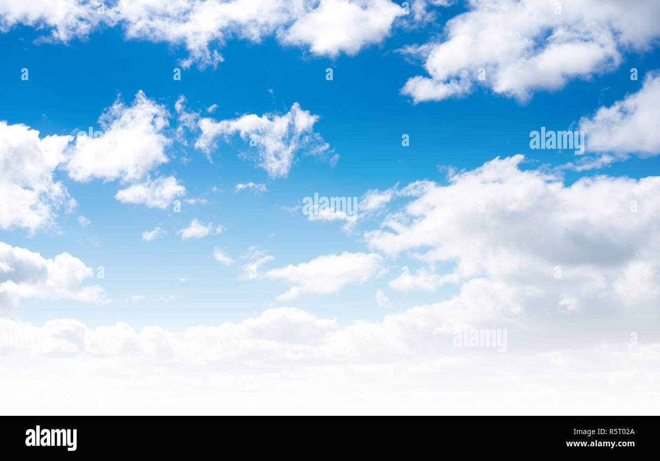 Clear sky and clouds Stock Photo - Alamy