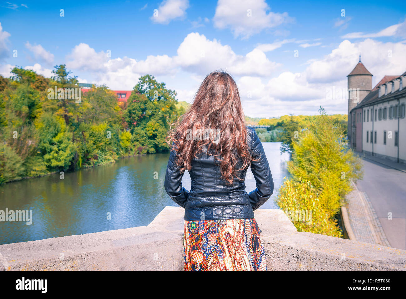 Woman watching architectural model hi-res stock photography and images ...