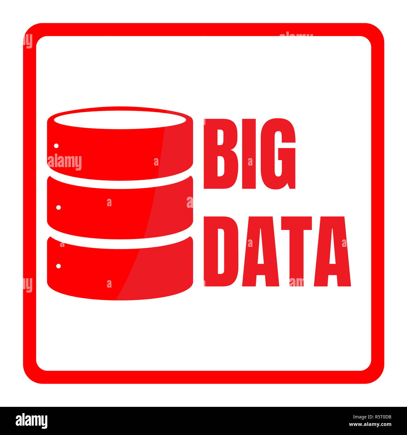 Big data machine algorithms minimalistic design. Science vector background illustration Stock ...