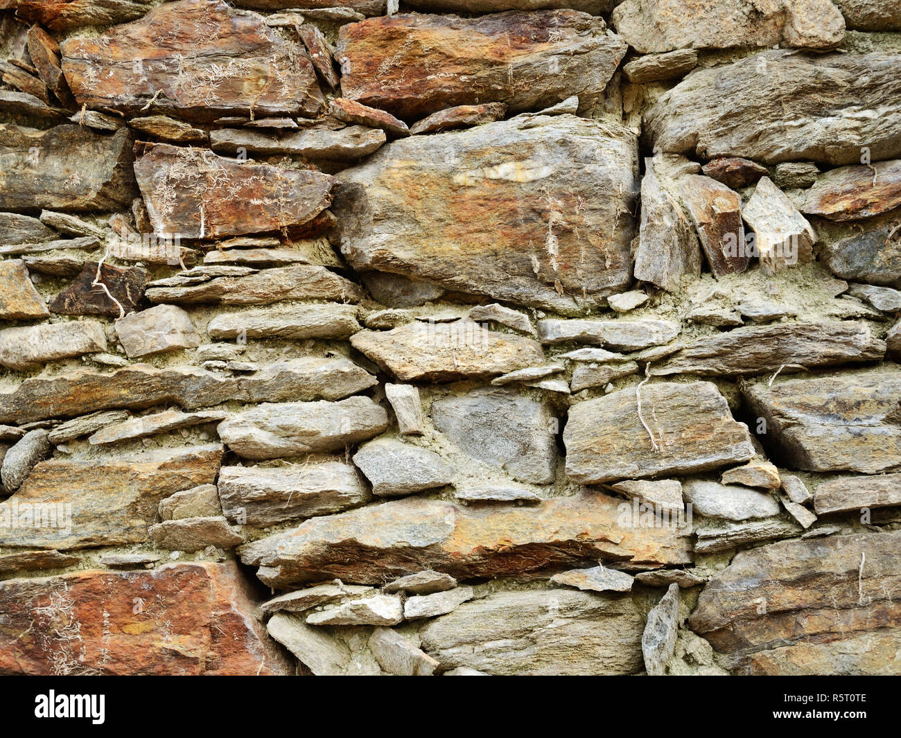 Old dirty stone wall for background Stock Photo - Alamy