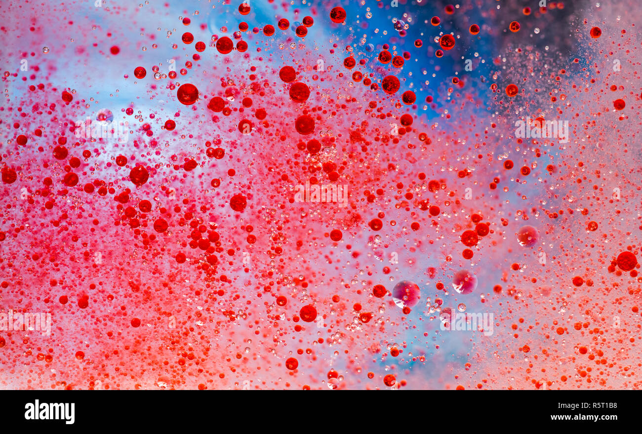 Explosion of red shapes hi-res stock photography and images - Alamy