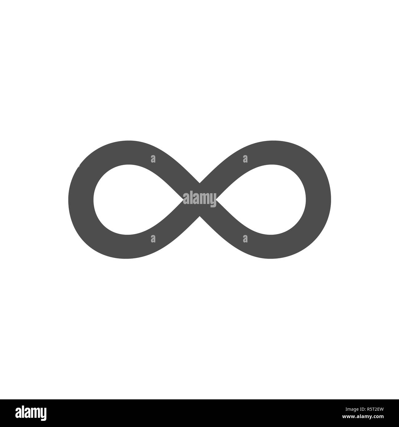 Infinity symbol loop. Figure 8 icon, eternity logo sign in original ...