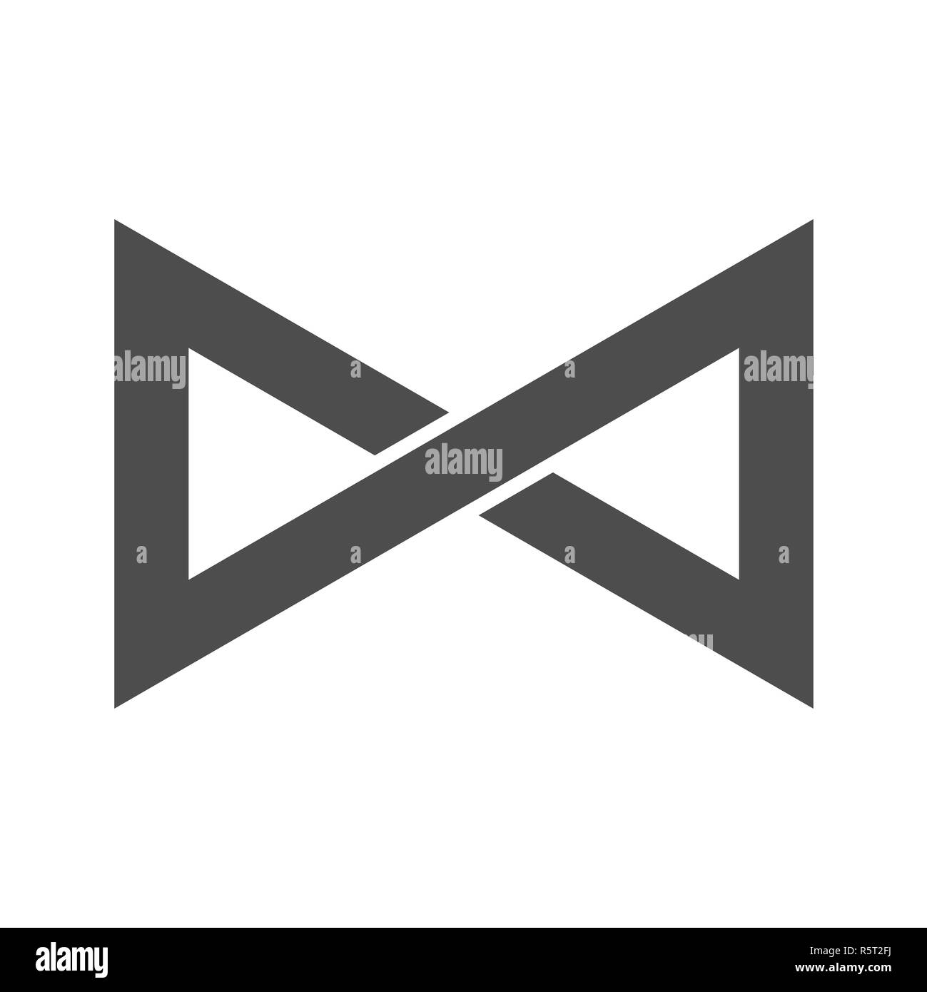 Infinity symbol loop. Figure 8 icon, eternity logo sign in original ...