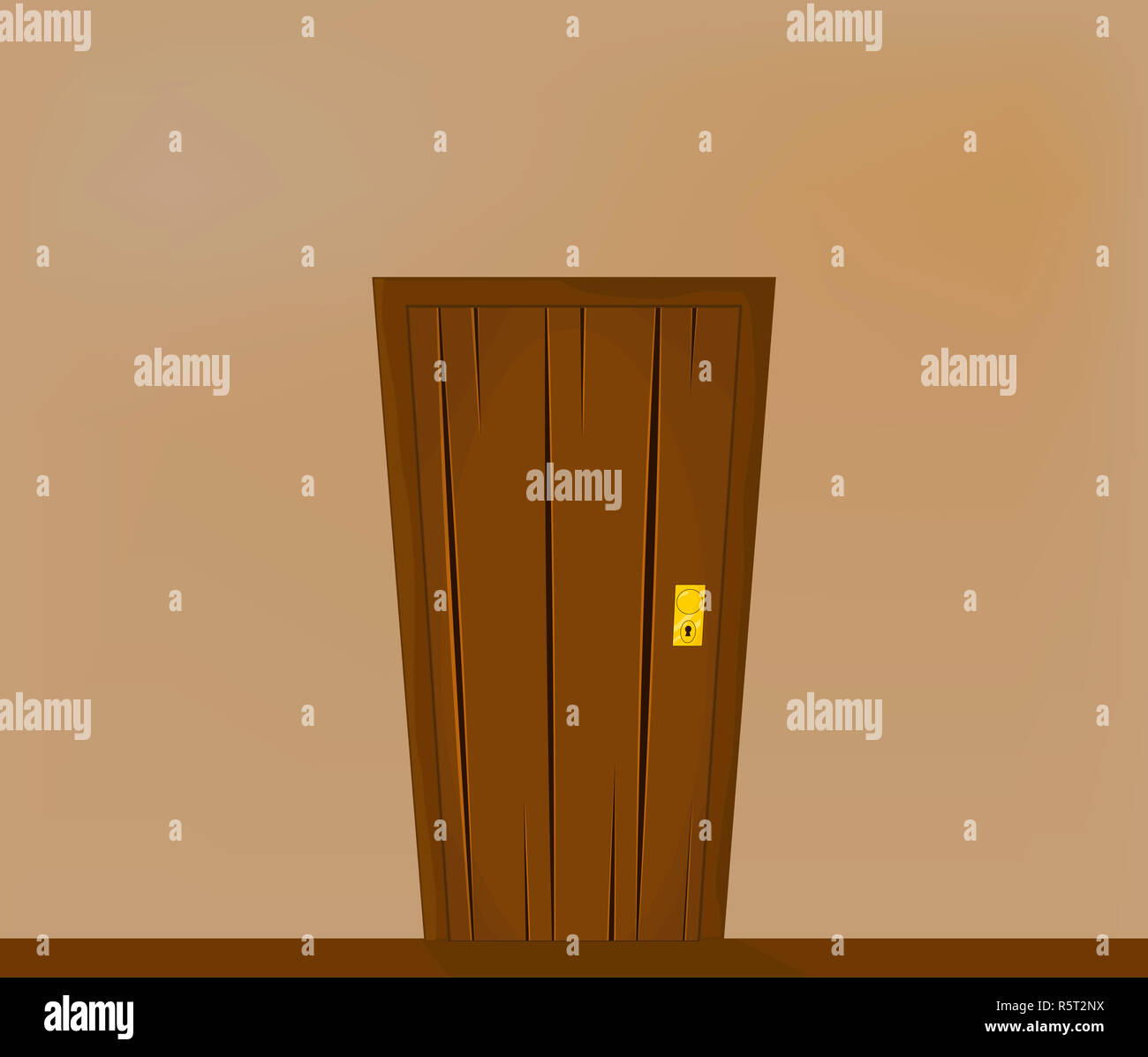 Cartoon illustration house hallway hi-res stock photography and images ...