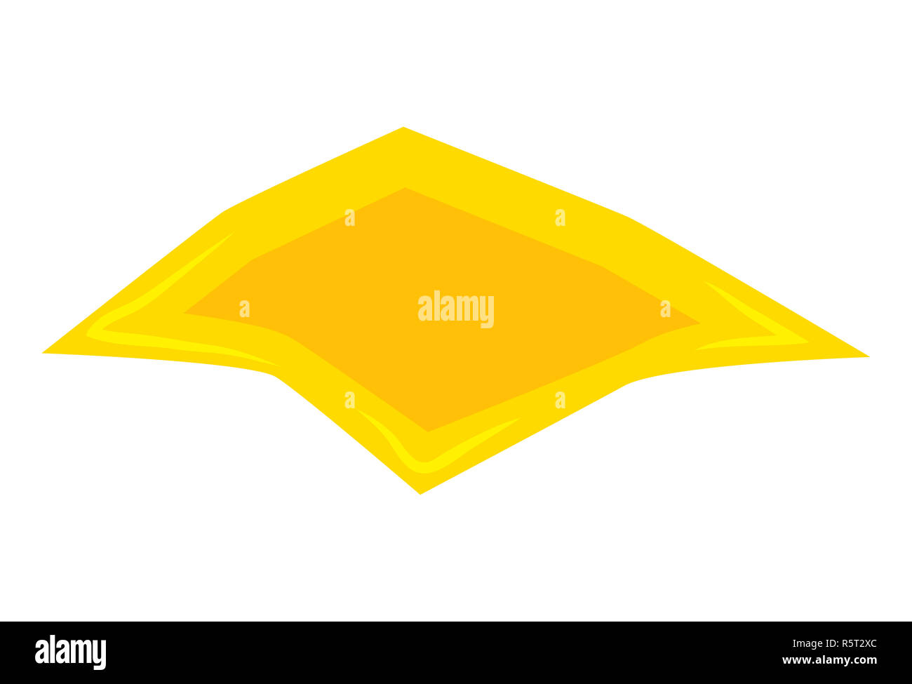 cheese slice for hamburger vector symbol icon design Stock Photo - Alamy