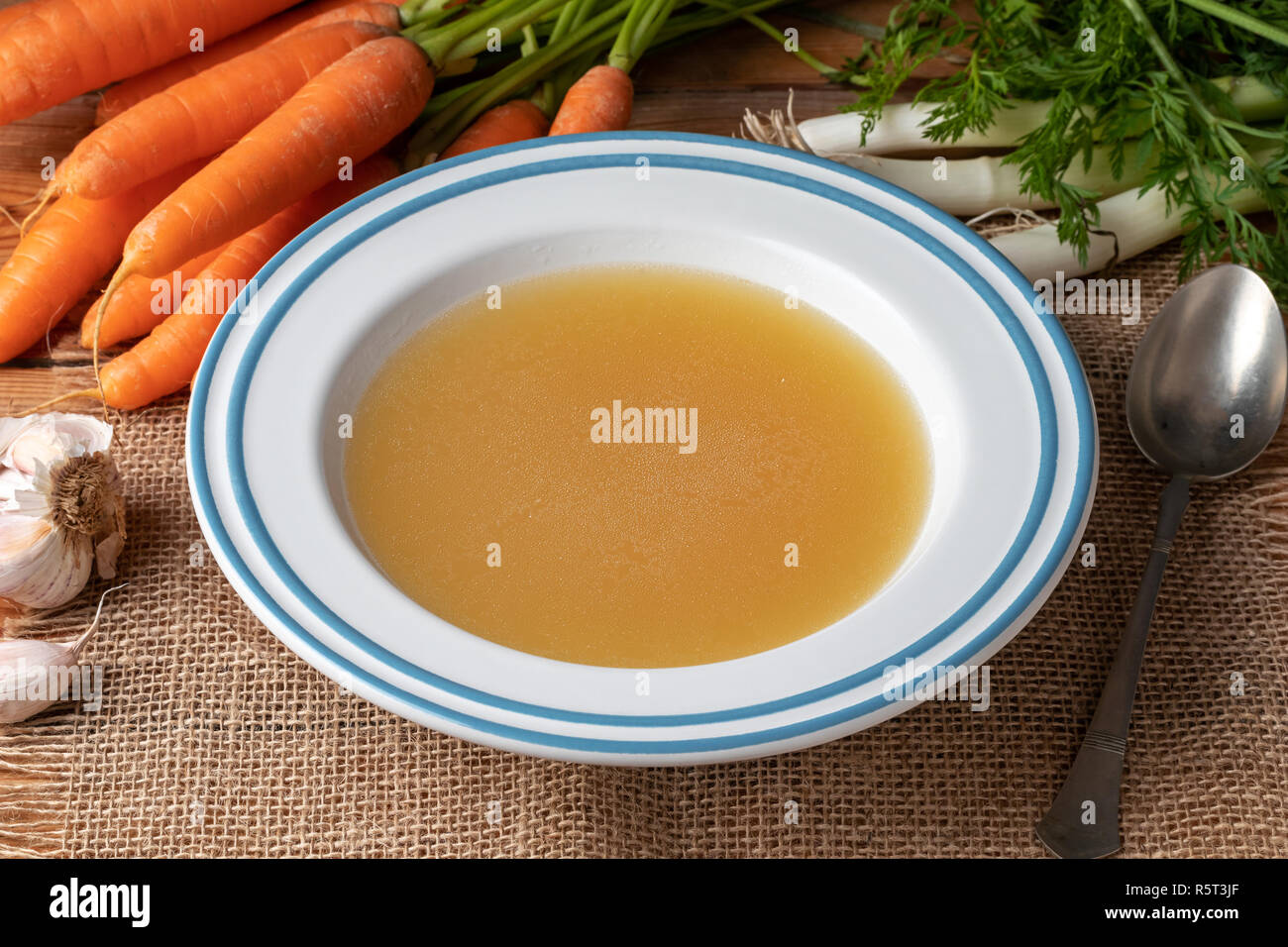 Spring bone broth hi-res stock photography and images - Alamy