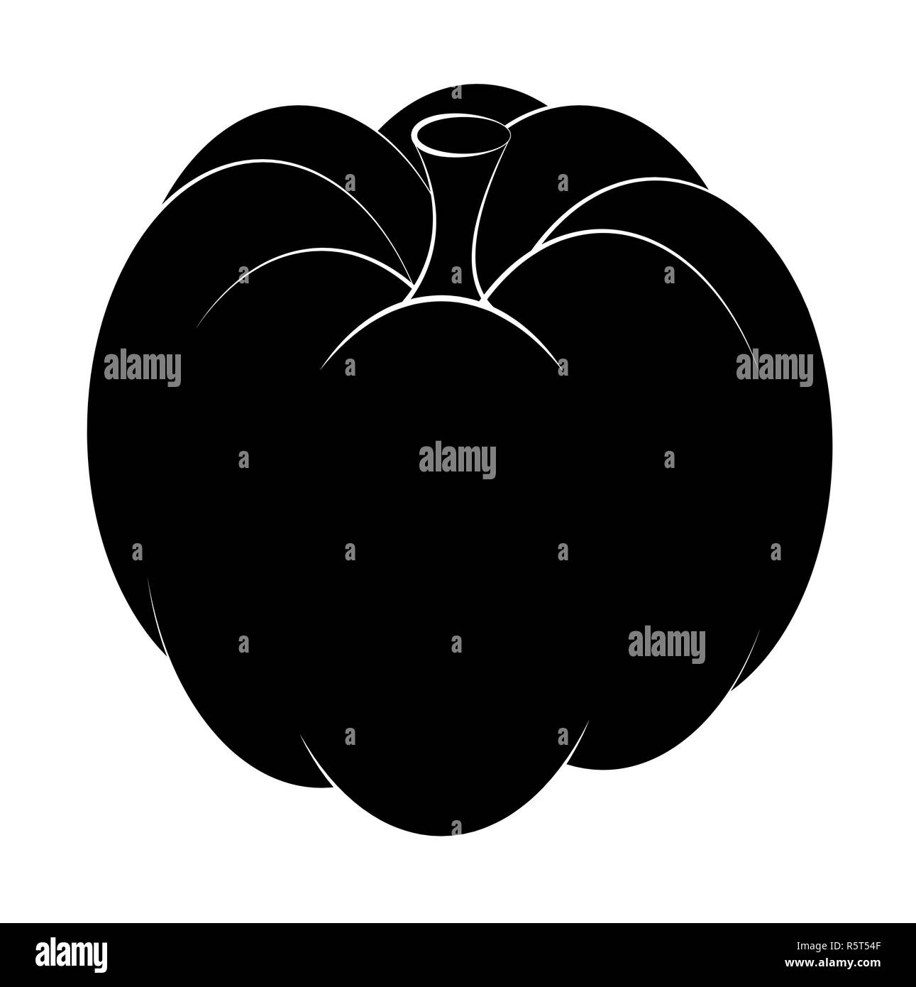 pumpkin vector symbol icon design. Beautiful illustration isolated on ...