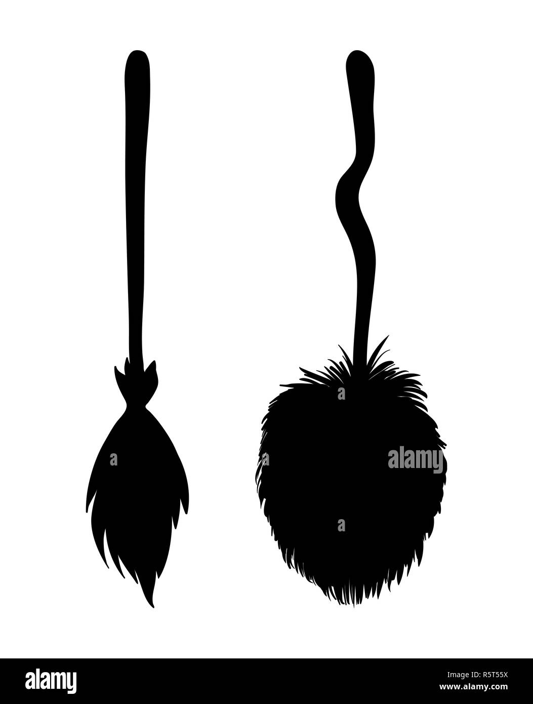Feather Duster Silhouette