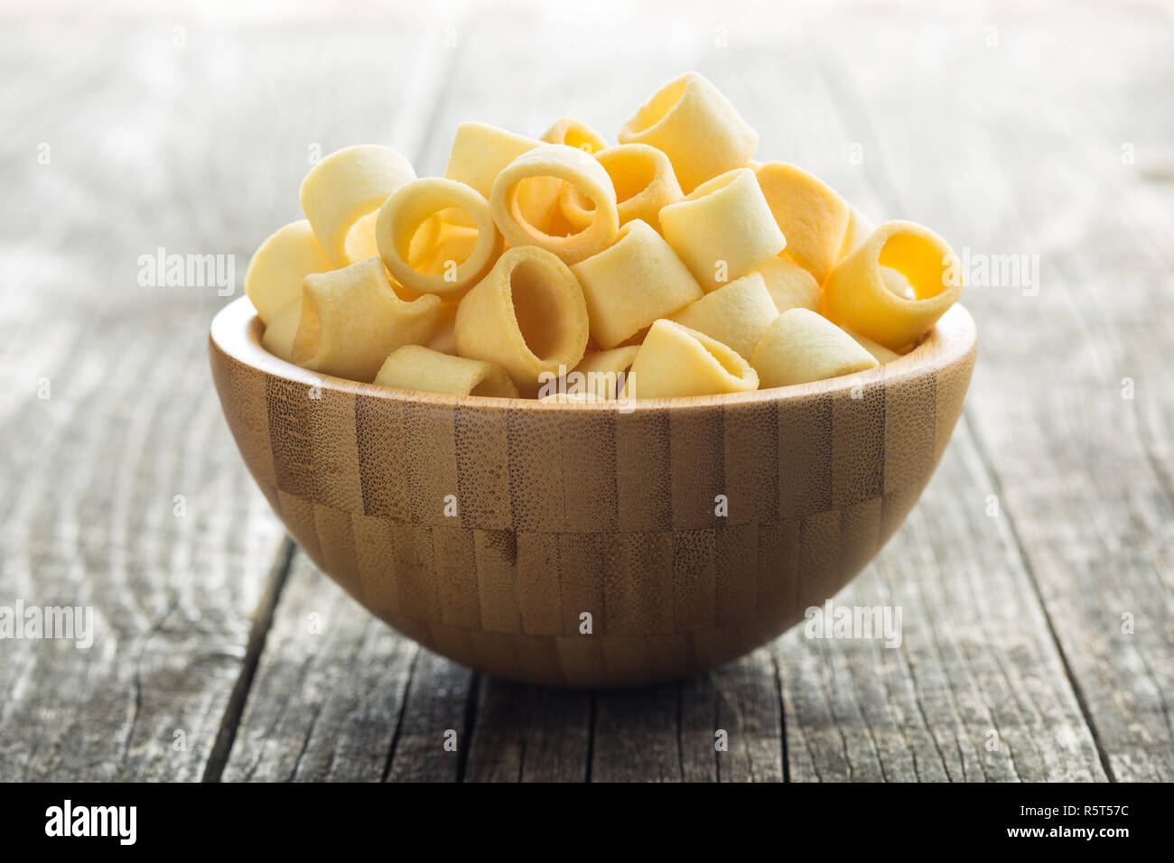 Crispy potato rings Stock Photo - Alamy