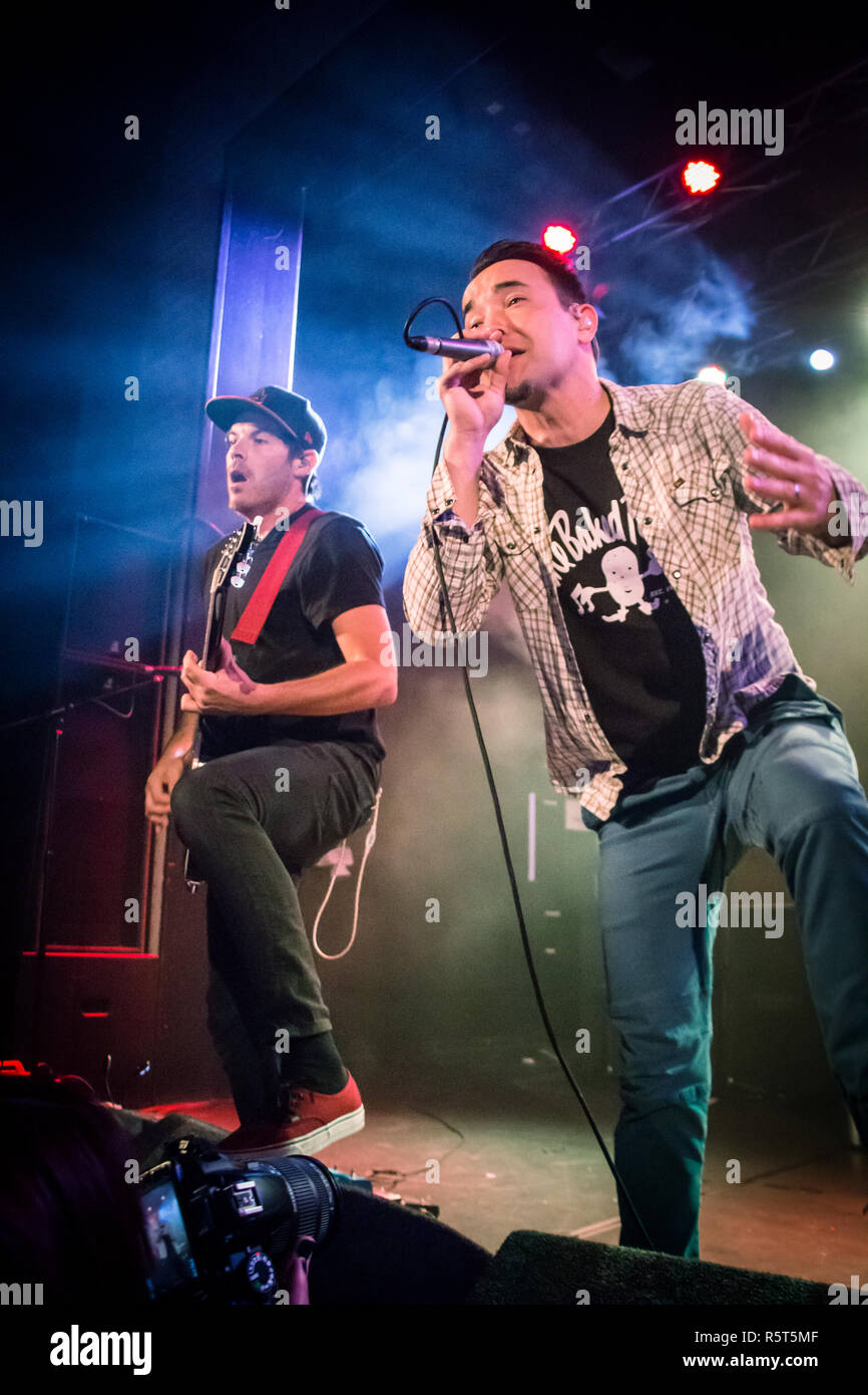 Hoobastank live at Manchester Academy2, uk, 16th may 2015 Stock Photo ...