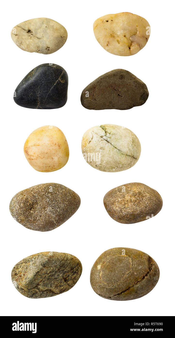 Seashore rock formation Cut Out Stock Images & Pictures - Alamy