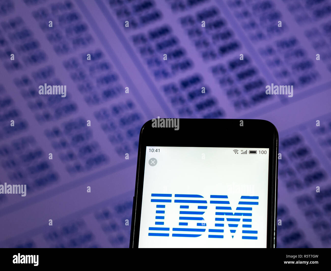 Ibm logo us hi-res stock photography and images - Alamy