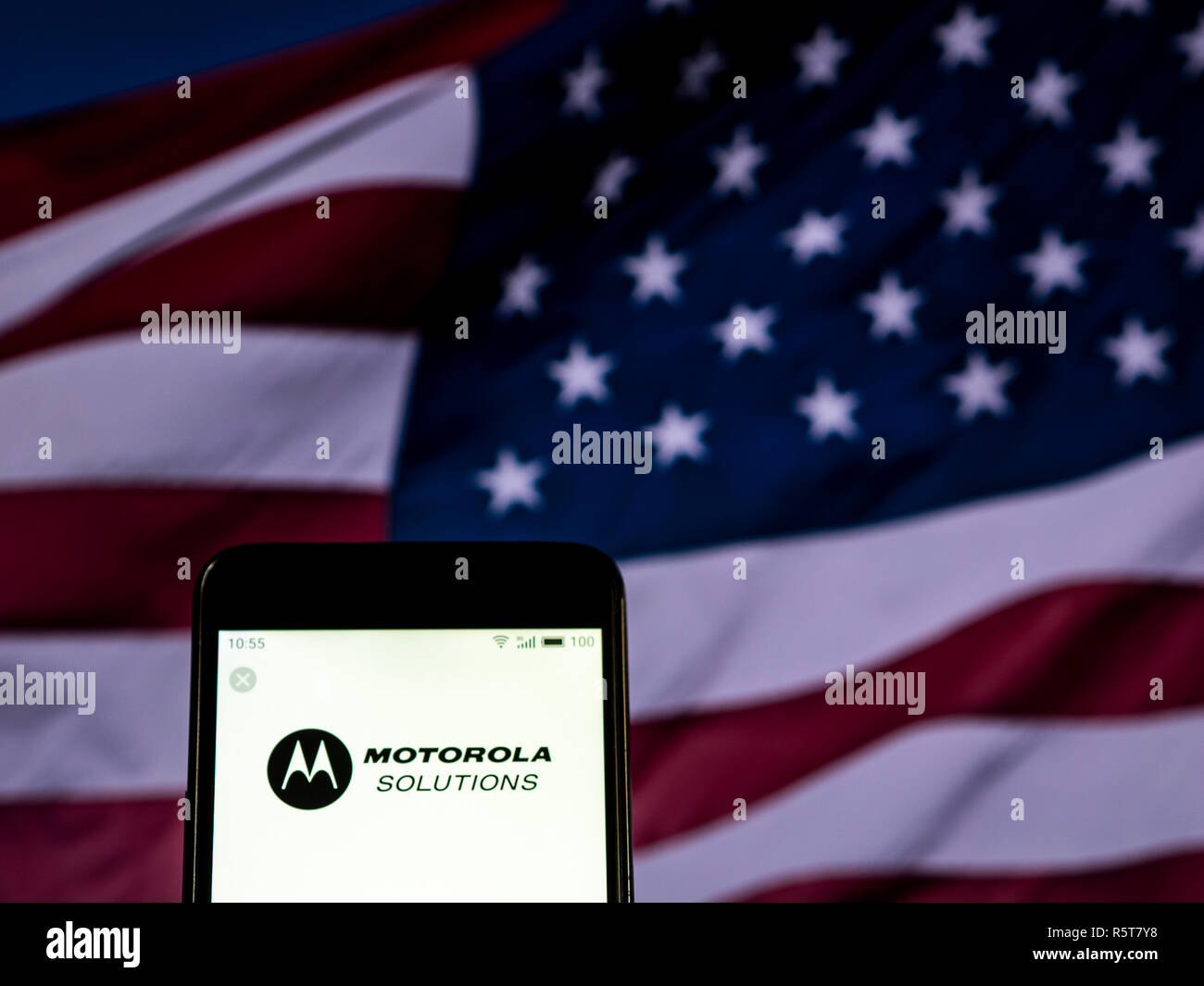 Motorola solutions logo hi-res stock photography and images - Alamy