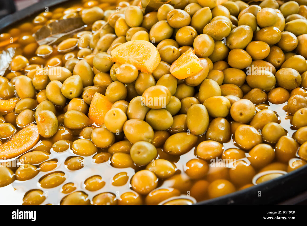 Rustic spanish olives Stock Photo - Alamy
