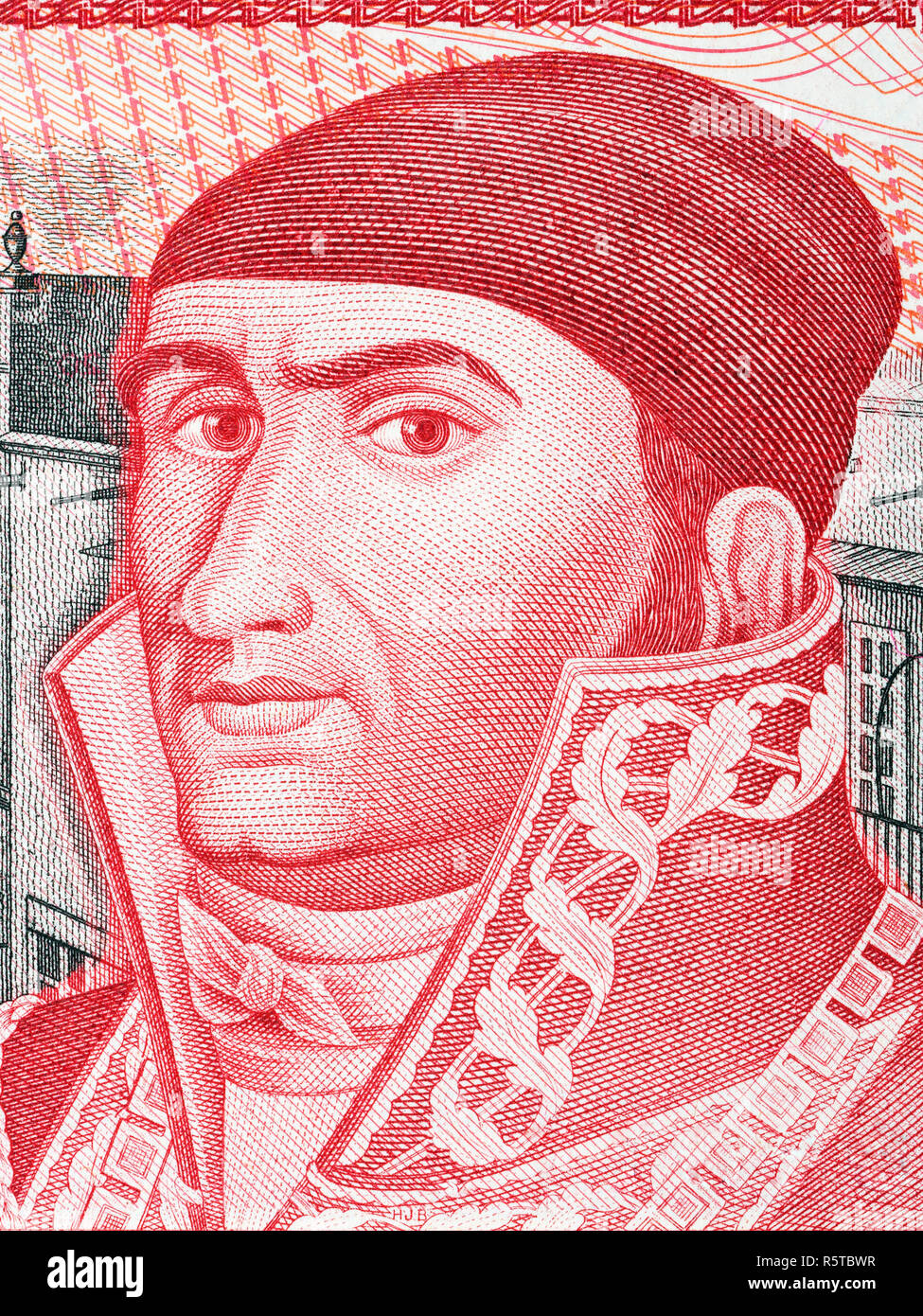 Jose Maria Morelos portrait Stock Photo - Alamy