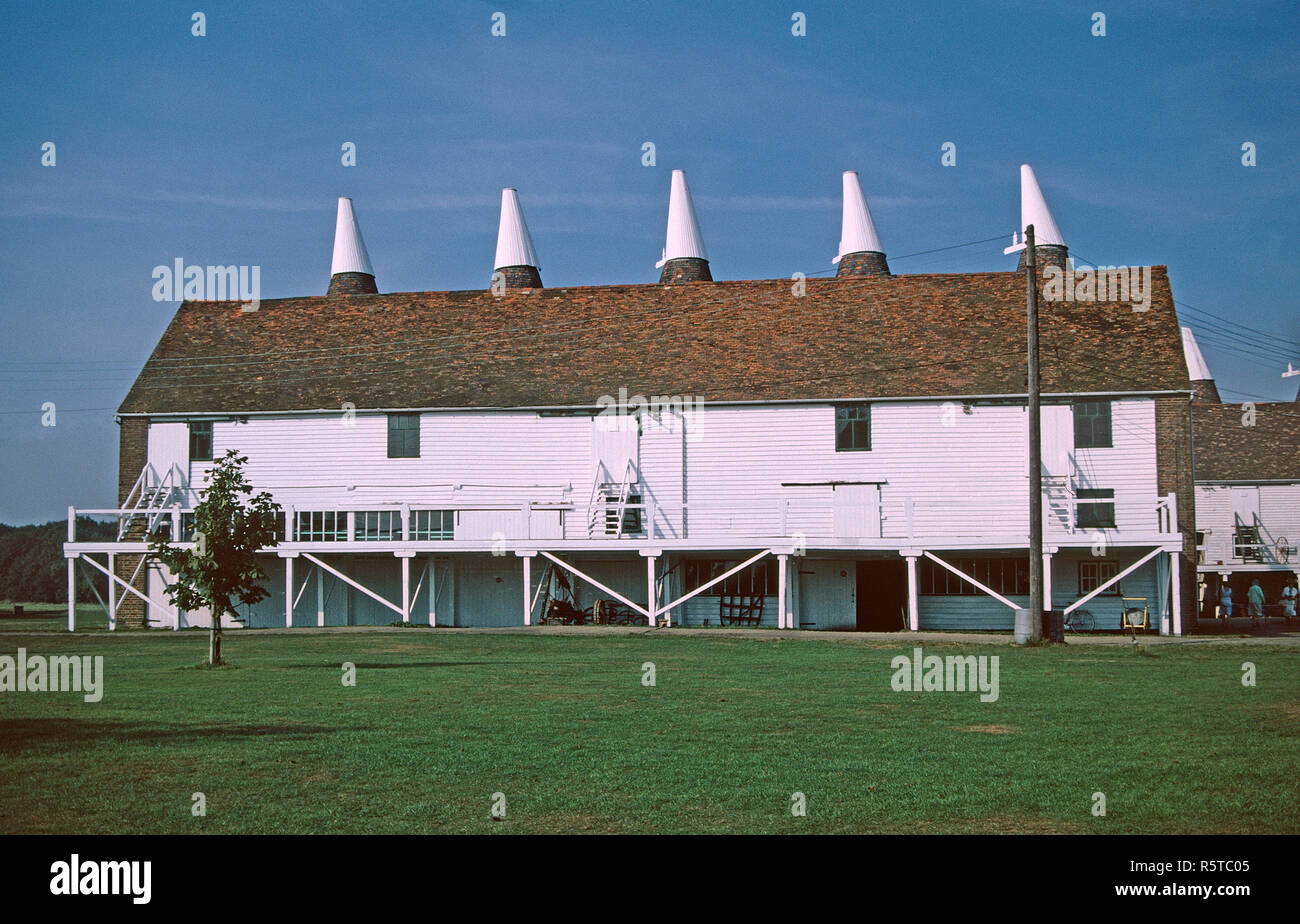 Oast House Hop Farm Beltring Kent UK Stock Photo - Alamy