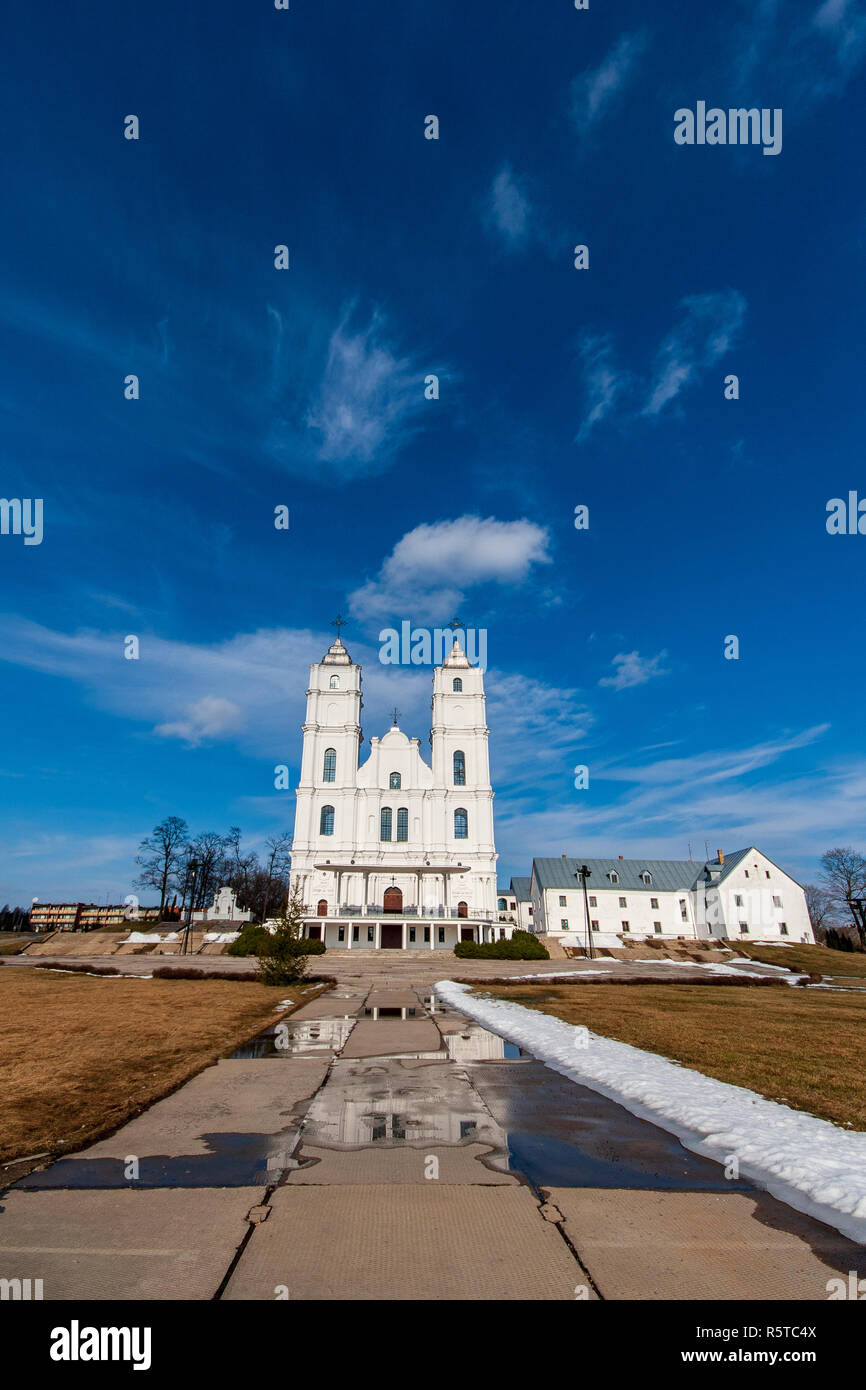 old stone and red brick church details, architecture elements Stock ...