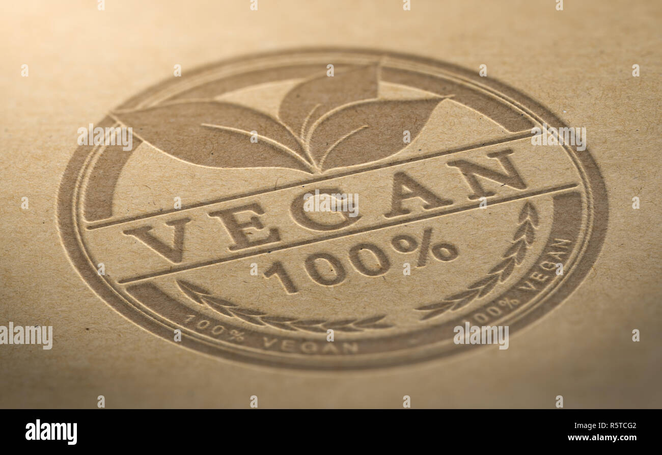 Vegan certification mark hi-res stock photography and images - Alamy