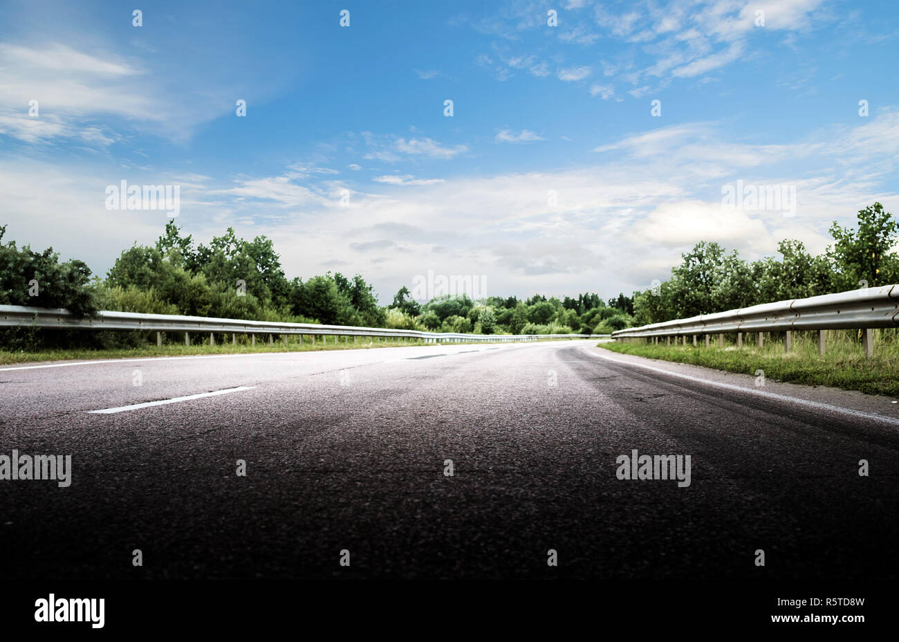 Road way forward direction Stock Photo - Alamy