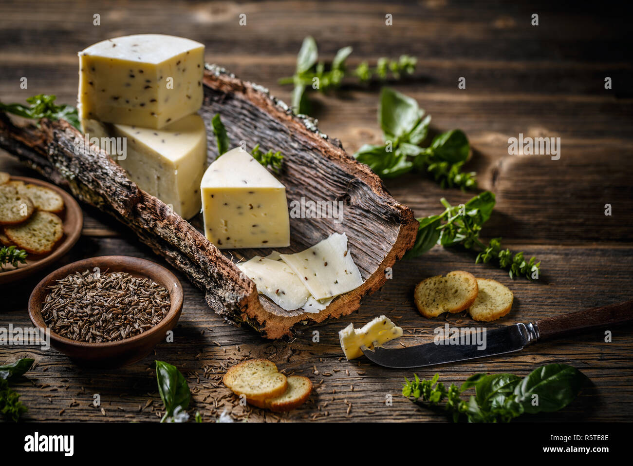 Wedge of cheese Stock Photo - Alamy