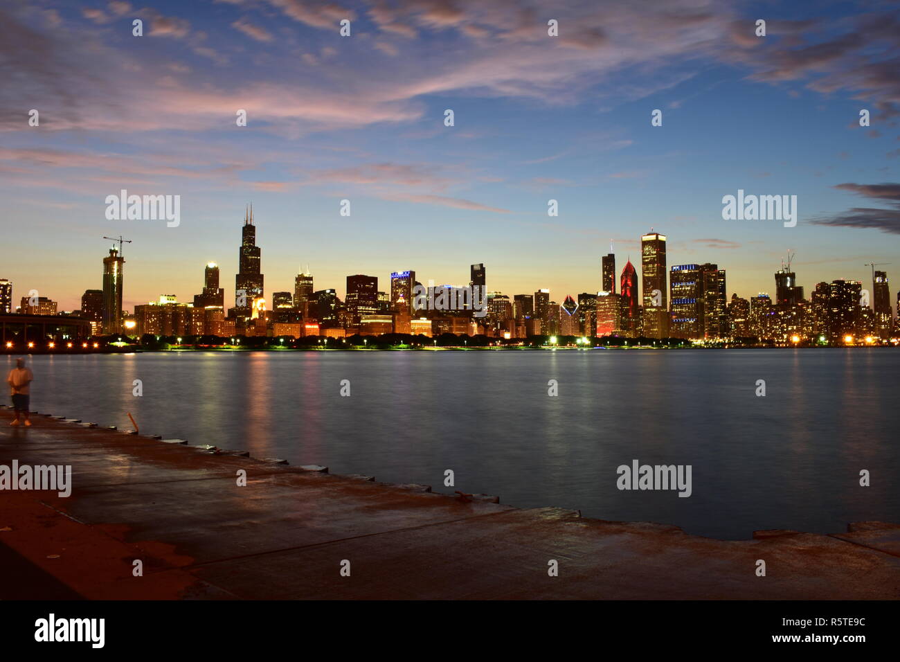 Best chicago view hi-res stock photography and images - Alamy