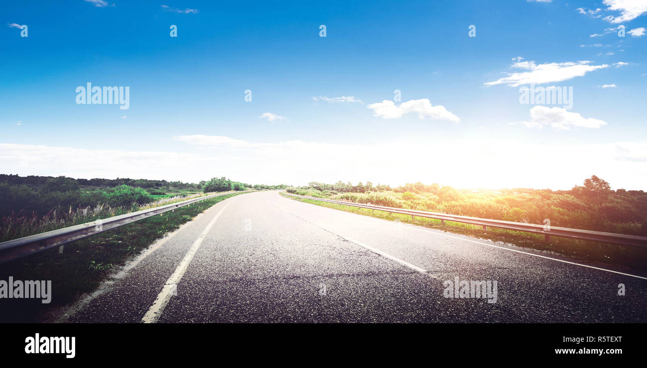Road way forward direction Stock Photo - Alamy
