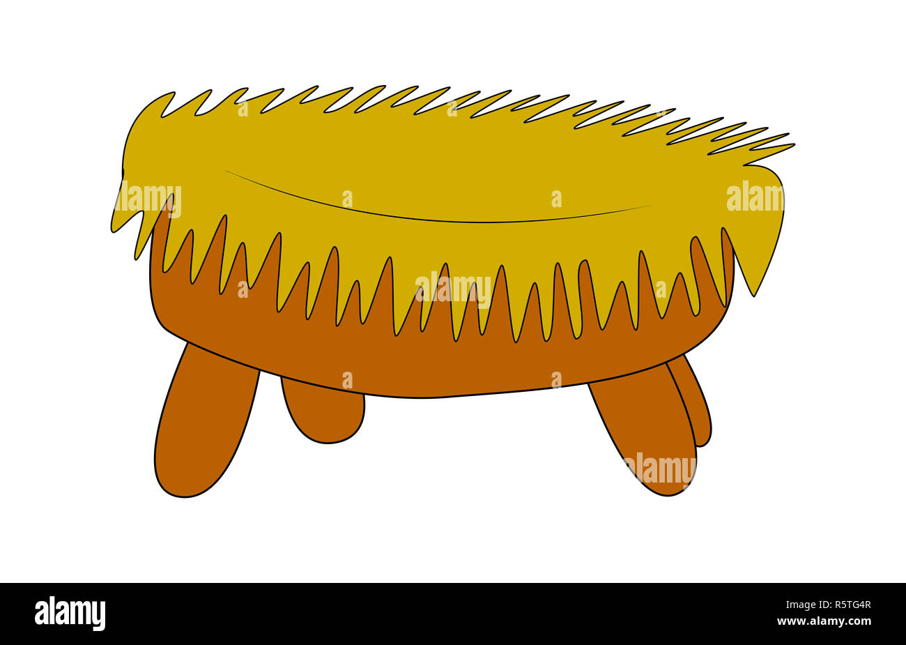 Nativity christmas empty manger hi-res stock photography and images - Alamy