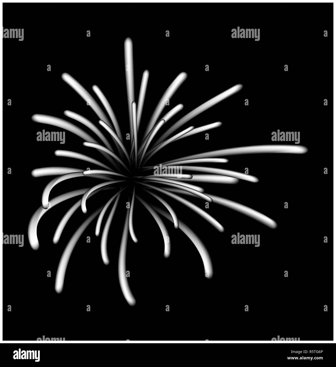 Fireworks vector symbol, icon, design. Illustration isolated on white ...