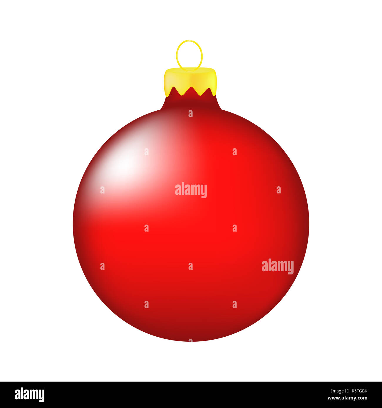 Christmas bauble icon, symbol, design. Winter illustration isolated on ...