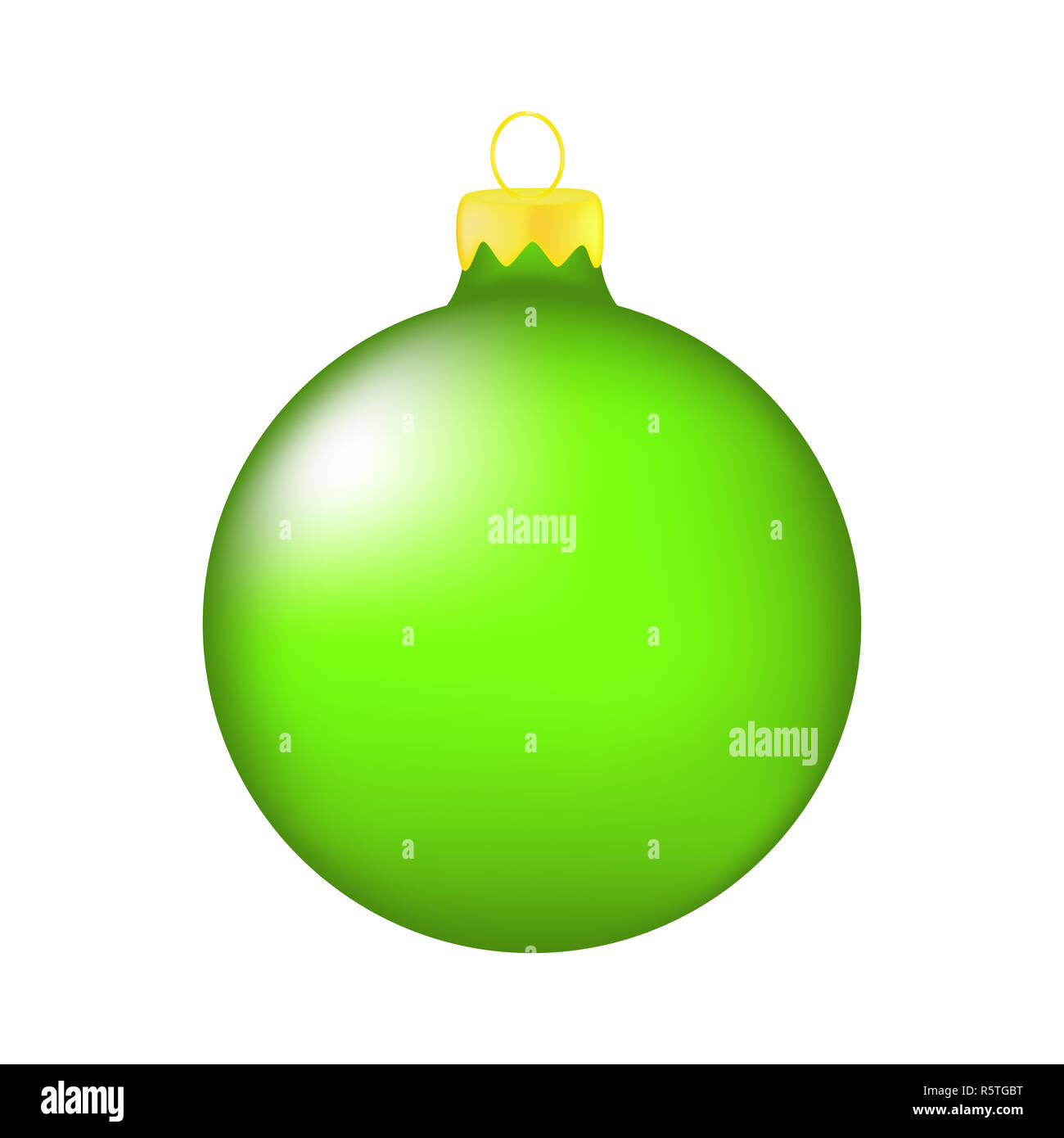 Christmas bauble icon, symbol, design. Winter illustration isolated on ...