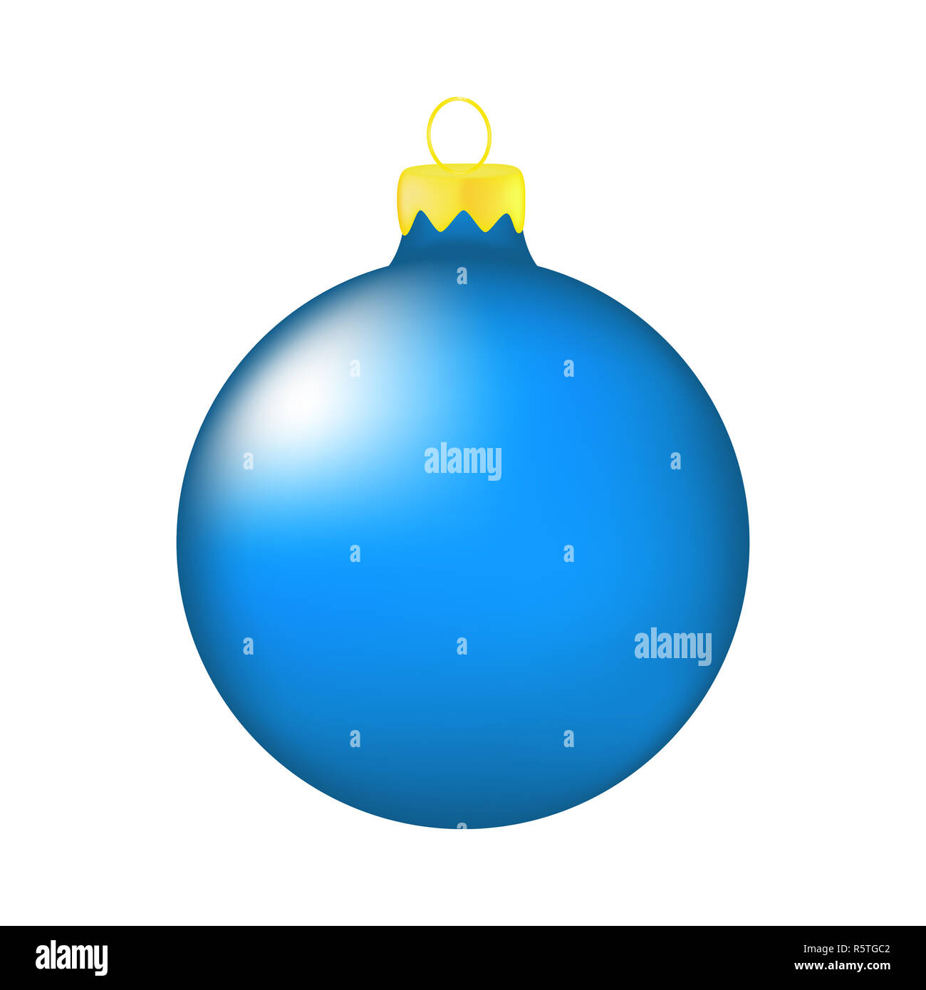 Christmas bauble icon, symbol, design. Winter illustration isolated on ...