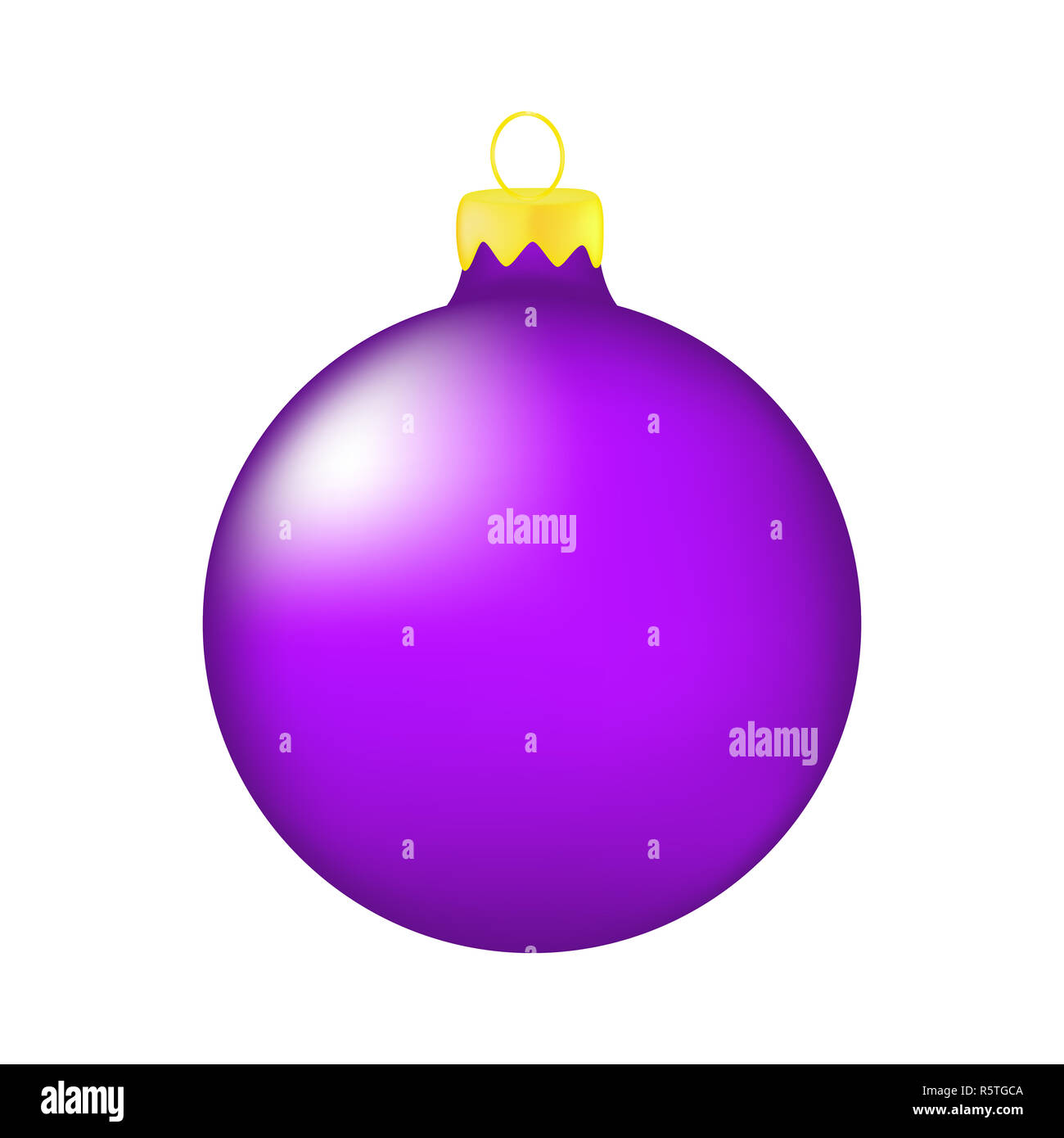 Christmas bauble icon, symbol, design. Winter illustration isolated on ...