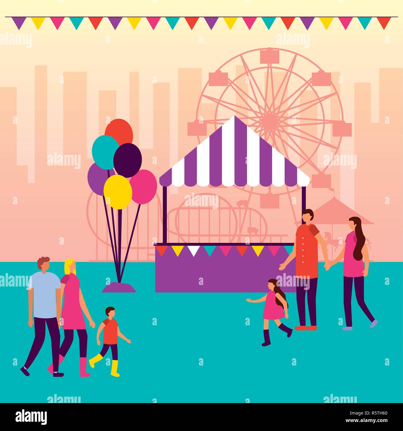 Fairground booth horse hi-res stock photography and images - Alamy