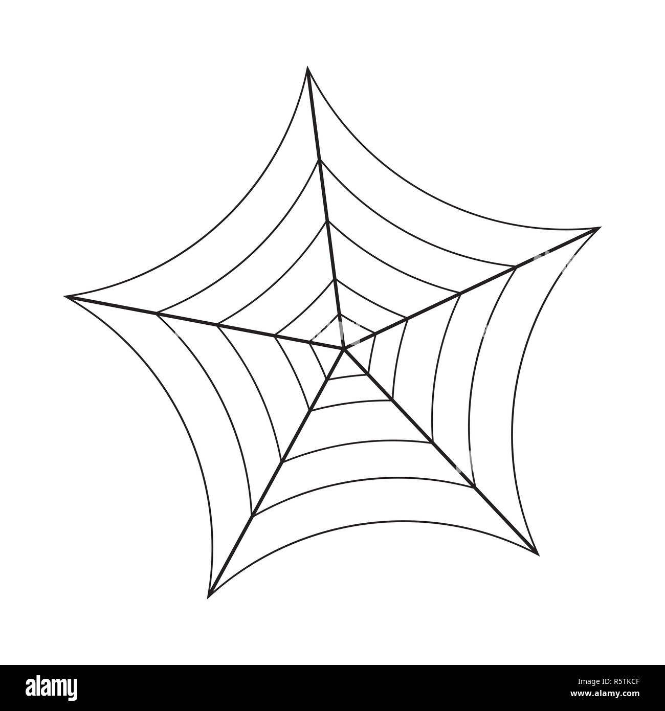 Spider web logo hi-res stock photography and images - Alamy