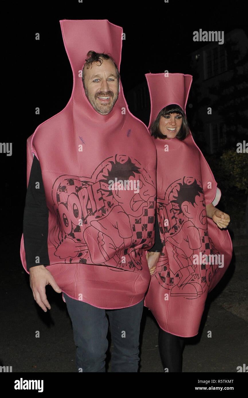 Jonathan Ross’ Halloween Party Featuring: Chris O'Dowd, Dawn O'Porter ...