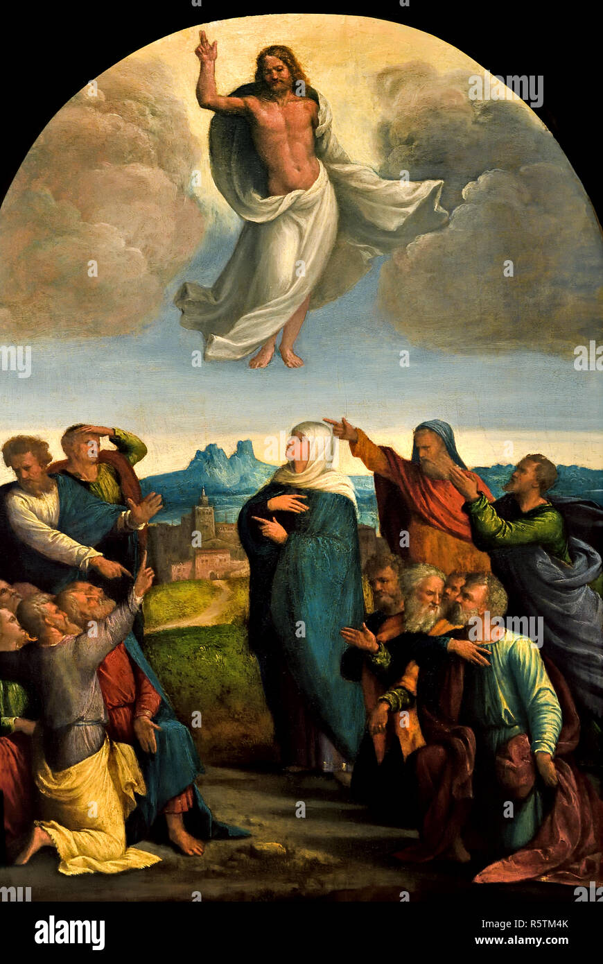 Jesus ascension painting hi-res stock photography and images - Alamy