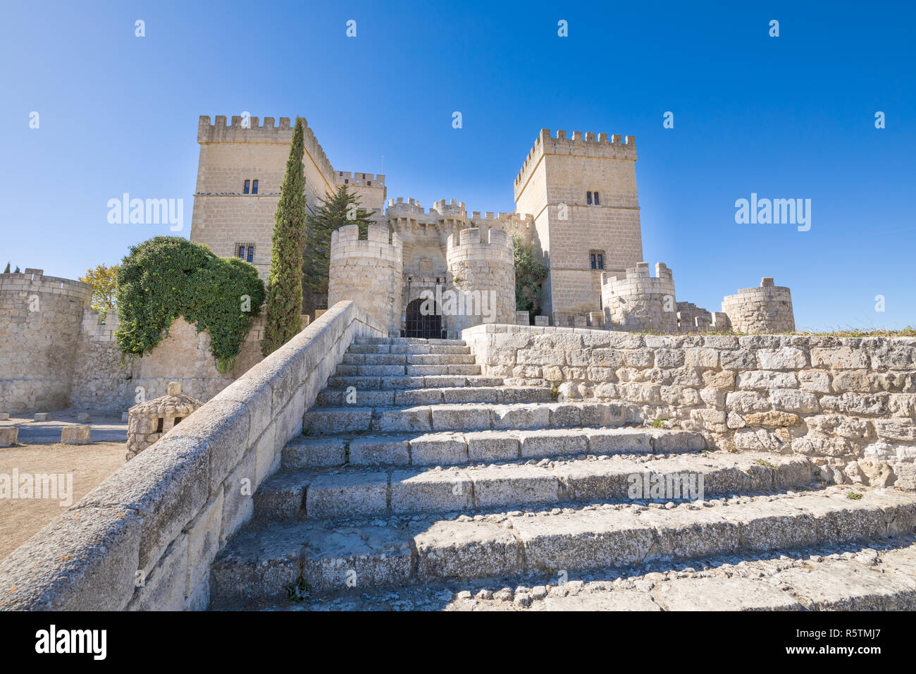 ancient stones stairs to landmark and monument of fifteenth century ...